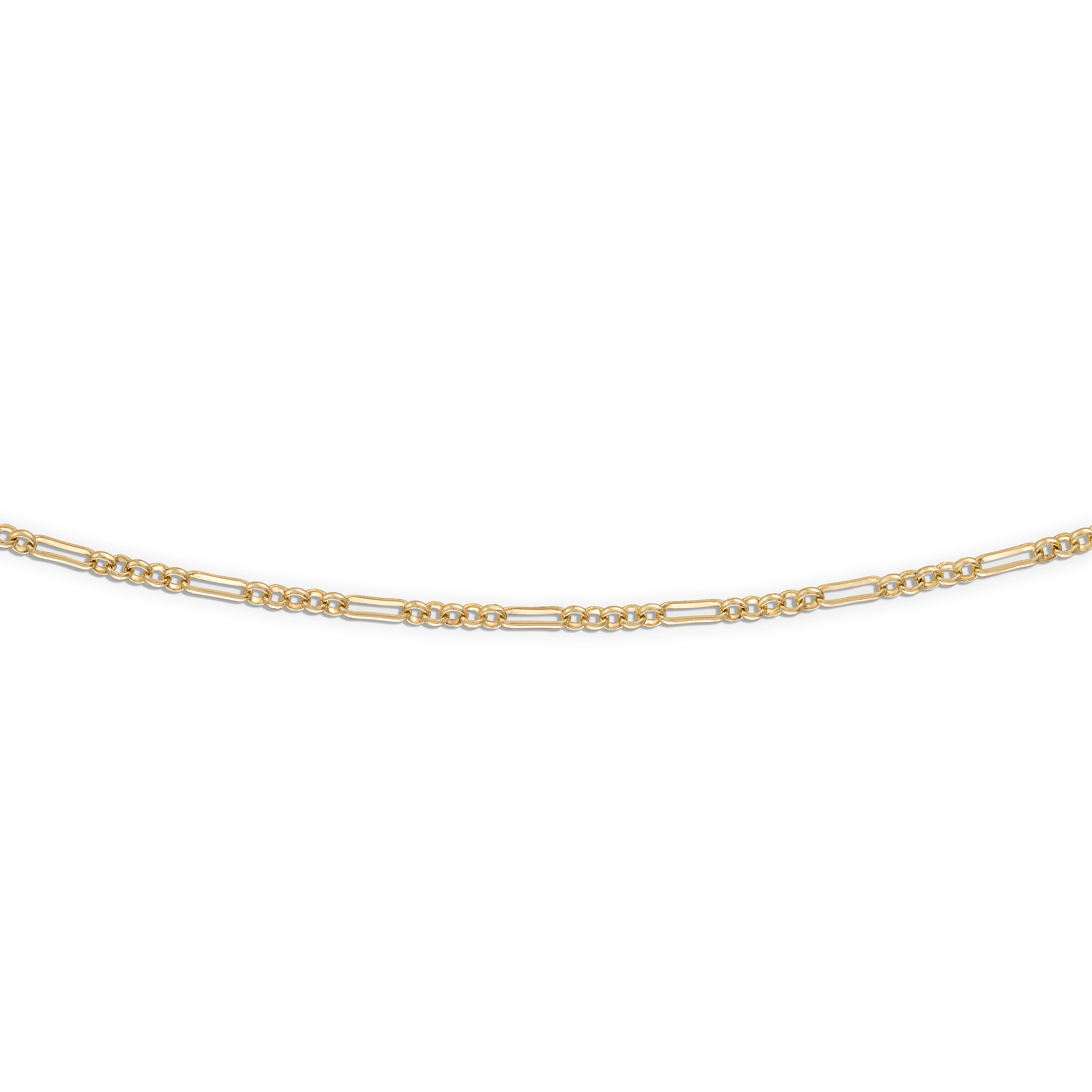 Rolo & Paper Clip Chain Necklace – Alexa Leigh