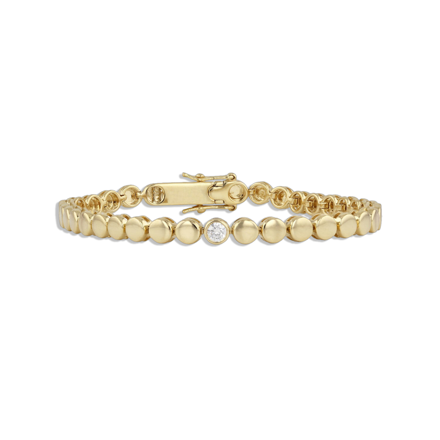 Gold Ball Bracelet 6MM | Alexa Leigh