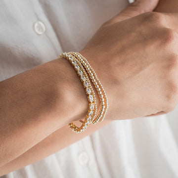 Oval Tennis Bracelet | Alexa Leigh